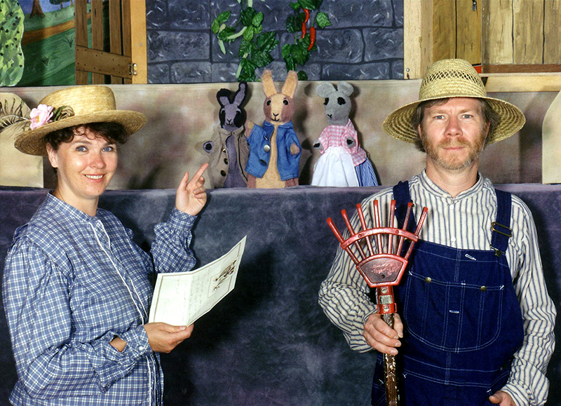 "Peter Rabbit Tales" by Tuckers’ Tales Puppet Theatre on 7/14 at 11 a.m ...